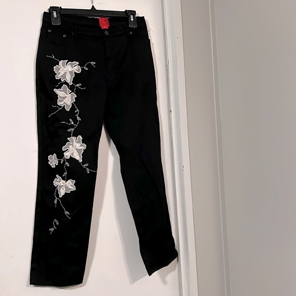 Very Vera | Pants & Jumpsuits | Very Vera Pants For Women With Flower ...